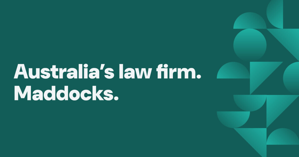 Maddocks | Australia's Law Firm